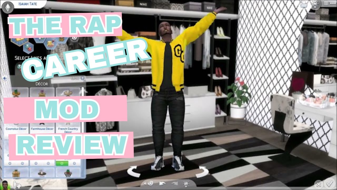 THE RAP CAREER MOD MADE MY RICHEST SIM EVER! - YouTube