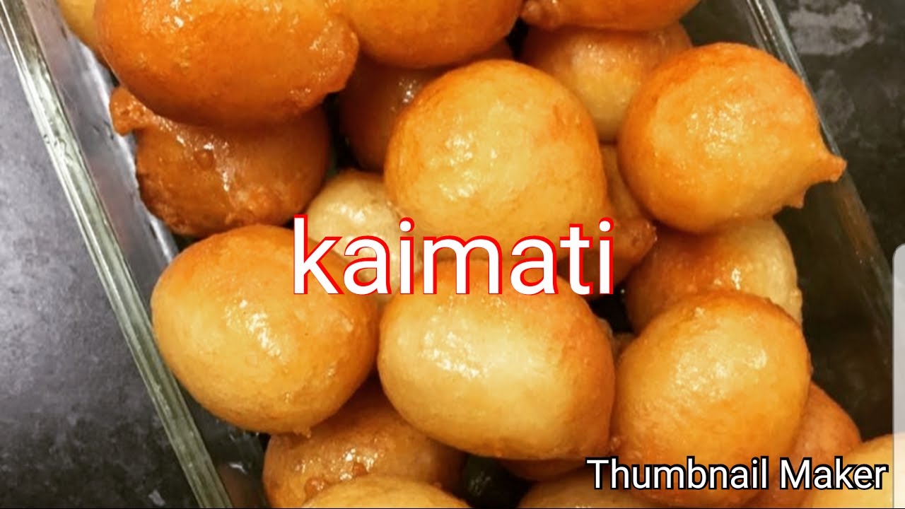 Eid Recipes: Easy way of making kaimati for beginners - YouTube