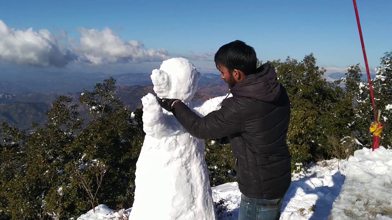 Snow Trekking in Karol, Solan, Himachal Pradesh on 09-01-2020 - YouTube