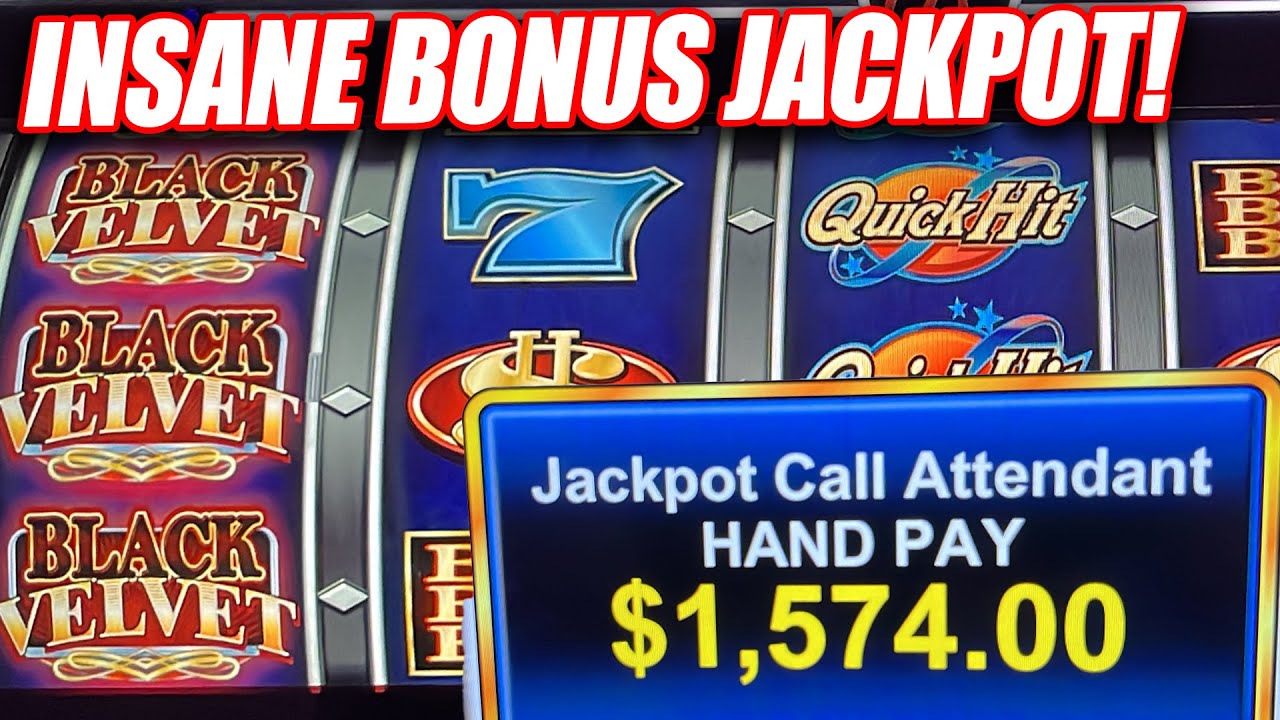 INSANE BONUS JACKPOT WIN ON QUICK HIT SLOTS MACHINE ★ HIGH LIMIT ROOM ...