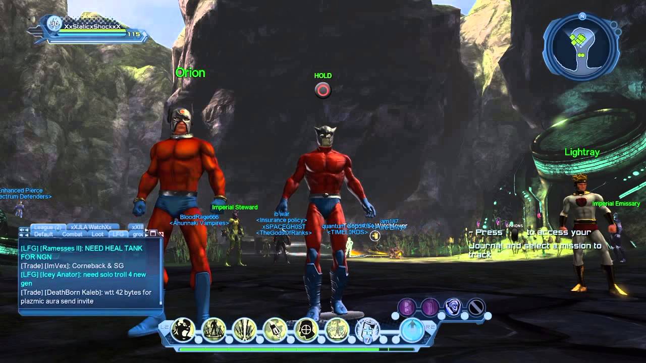 Dcuo how to make orion character creation guide - YouTube