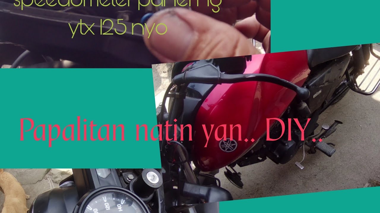 Punding ilaw sa dashboard ng speedometer panel ng ytx 125 nyo/Aayusin ...