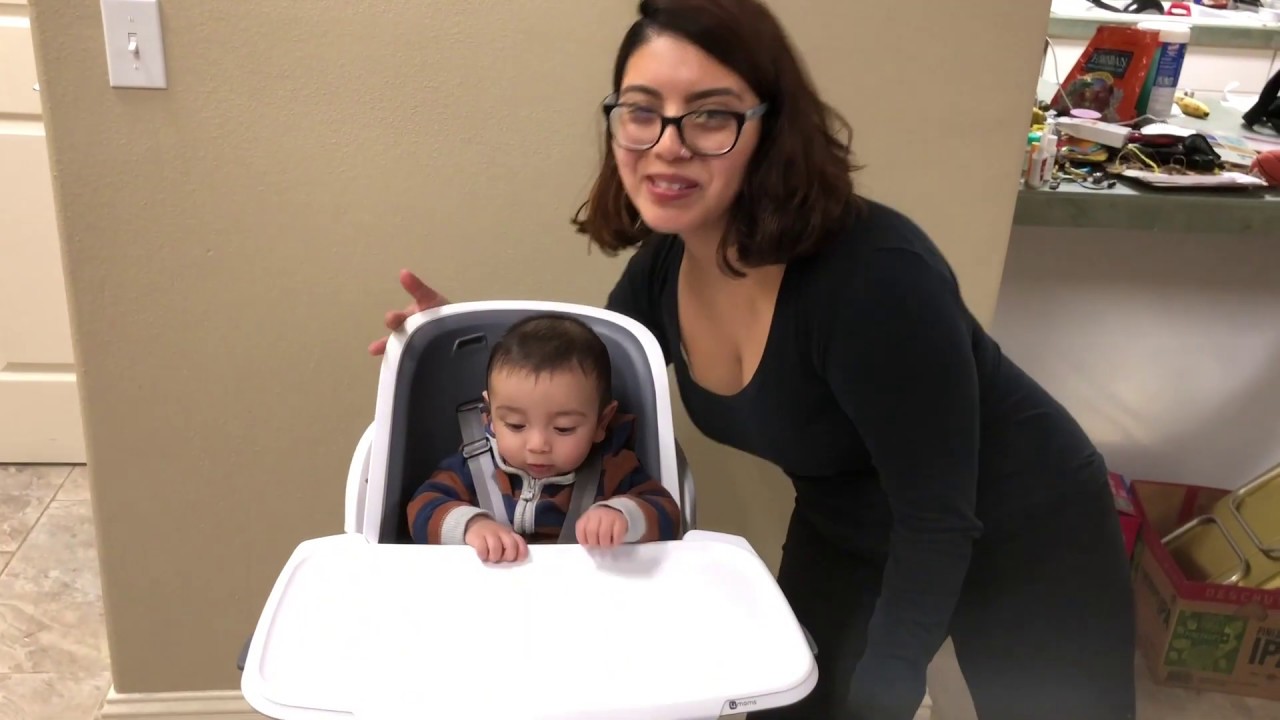 Mom Assembles 4moms High Chair - YouTube