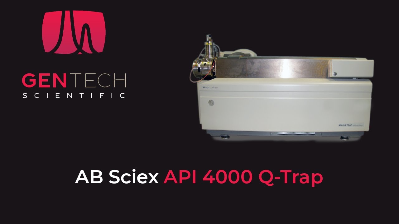 Sciex API 4000 LC/MS/MS Triple Quad - YouTube