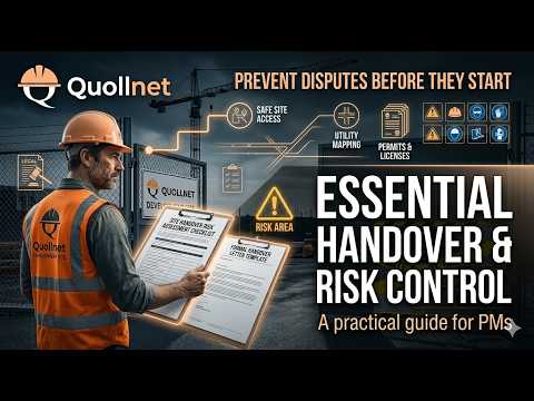 Construction Site Handover Explained: Accessible Site, Letter Template & Checklist