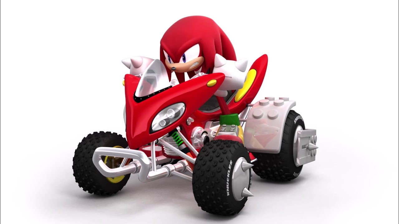 Sonic & Sega All-Star Racing - Commentaires Fr - Knuckles - YouTube