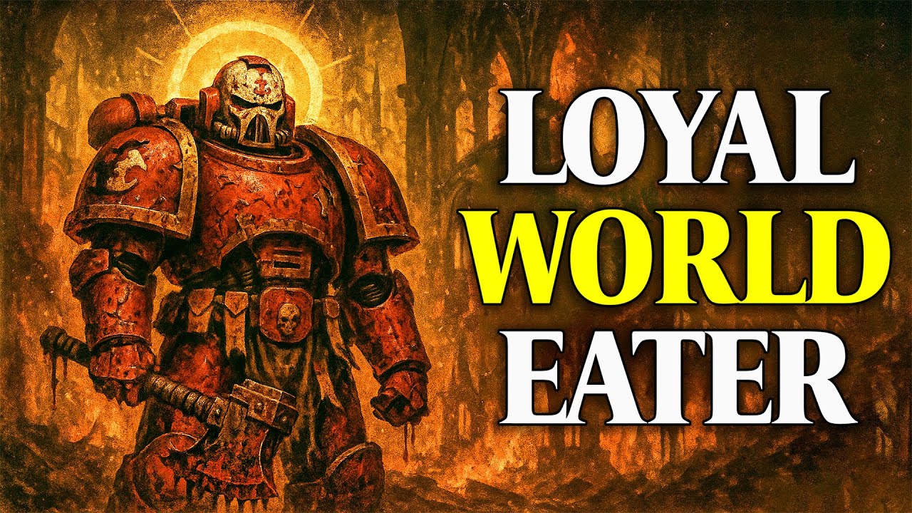 The Horrifying Life Of A Loyal World Eater in Warhammer 40K - YouTube