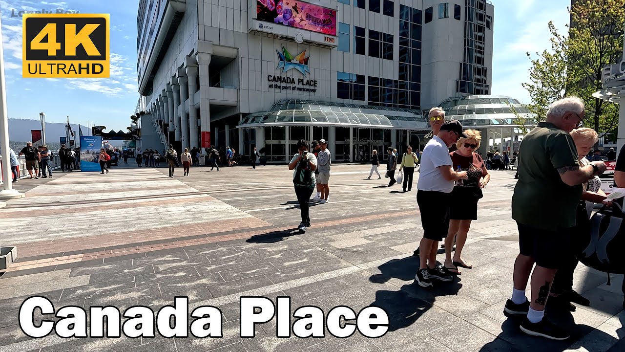 Canada Place, Vancouver - Tour [4k] - YouTube