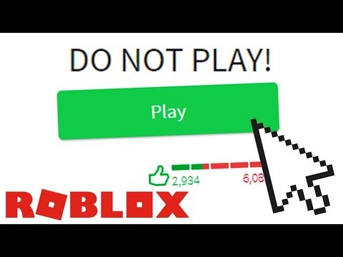 DO NOT PLAY THIS ROBLOX GAME!