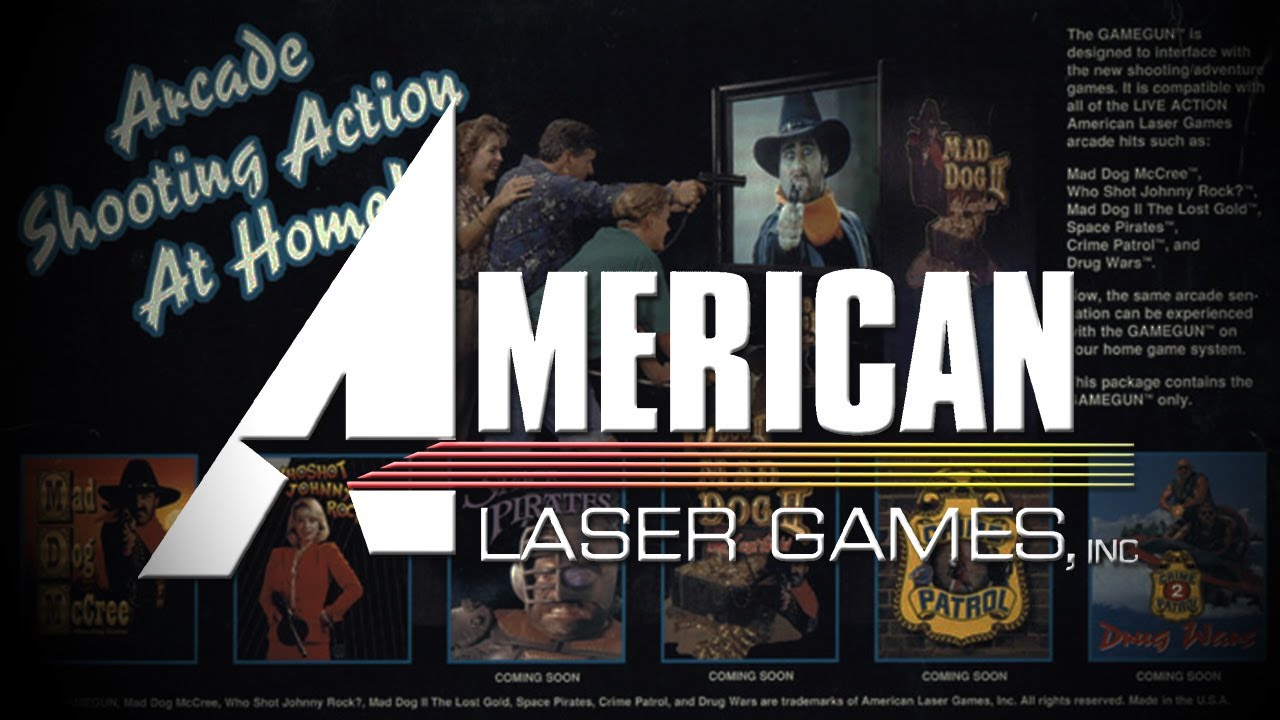 Giochiamo con gli American Laser Games (emulatore Singe 2) - YouTube