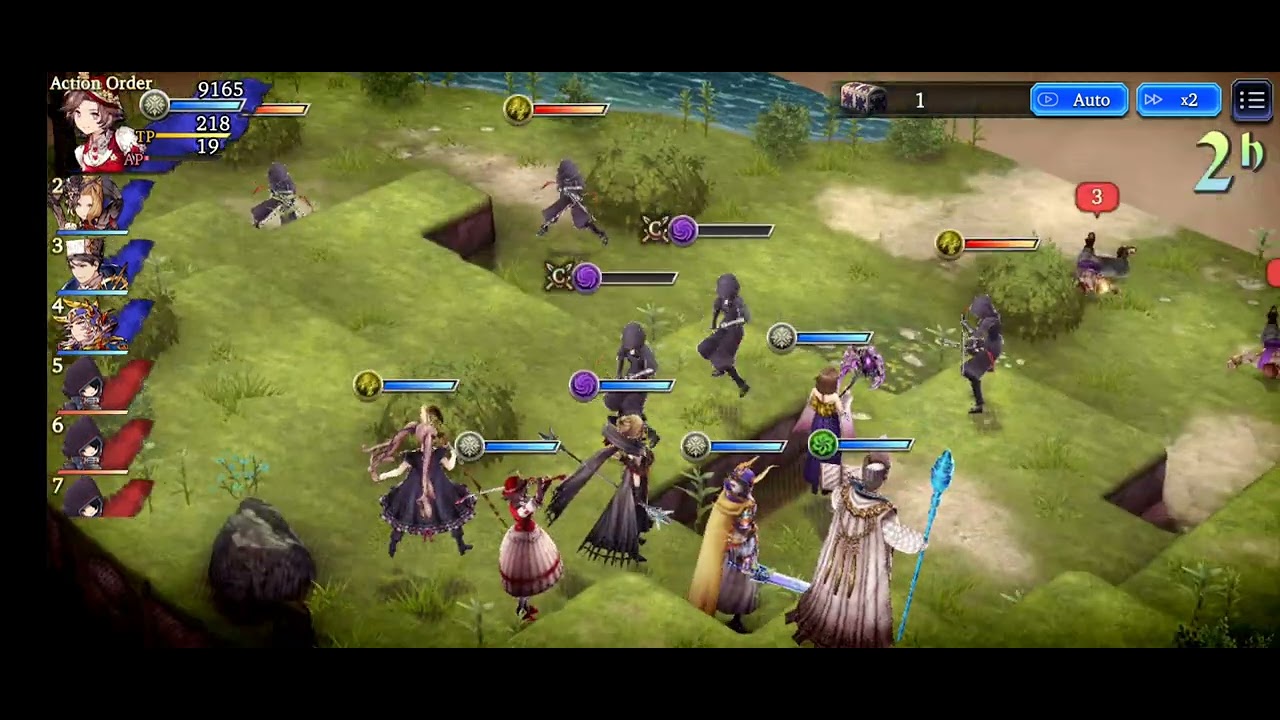 [War of The Vision: FFBE] World Quest - Character Quest: Everna Snowfield -- Salire (2) - YouTube