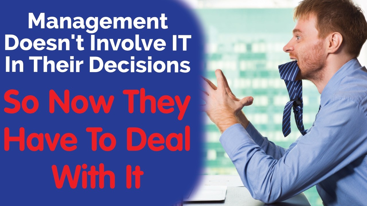 BestOf TalesFromTechSupport #51 - IT Decisions Without IT - YouTube