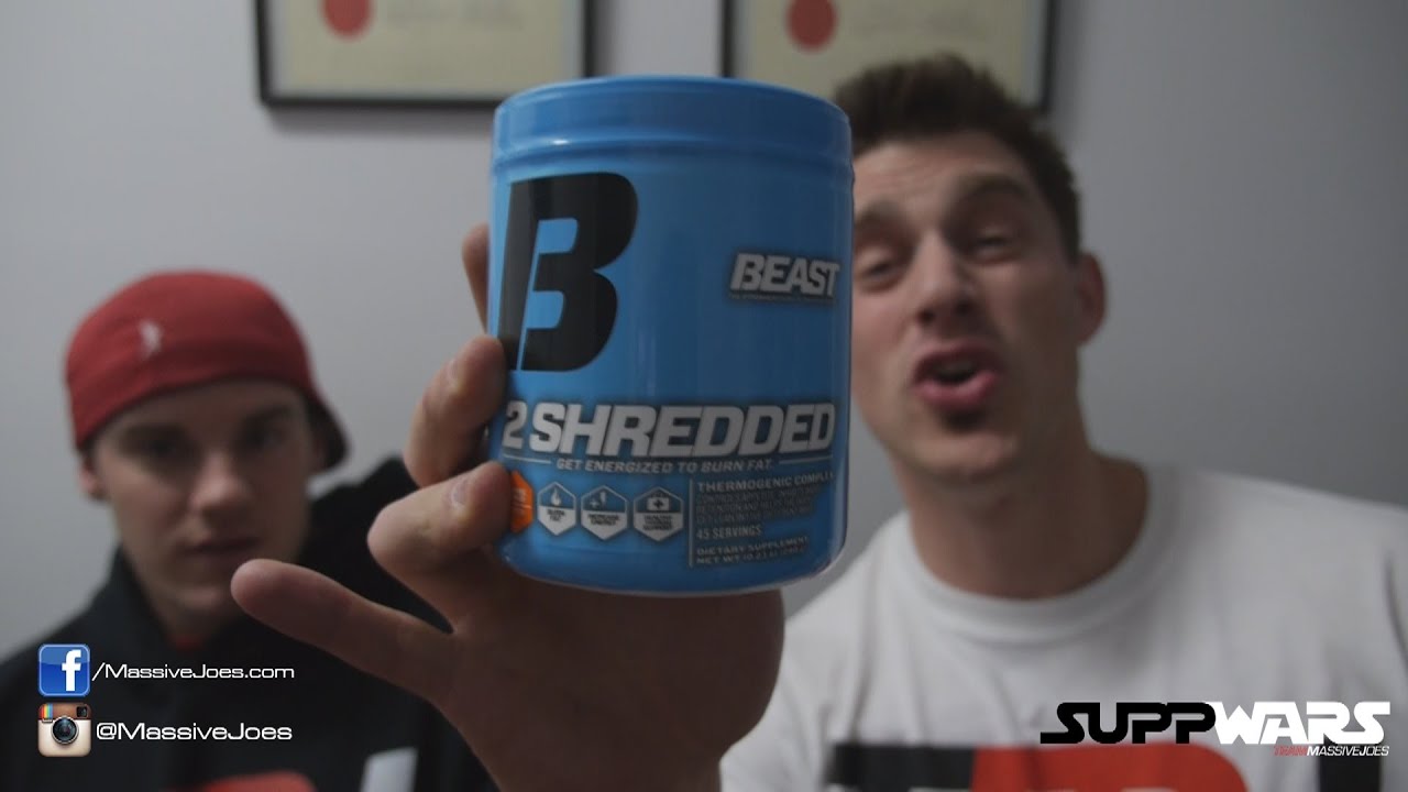 Beast 2Shredded v Body Effects Fat Burner - MassiveJoes.com SUPP WARS 2 ...