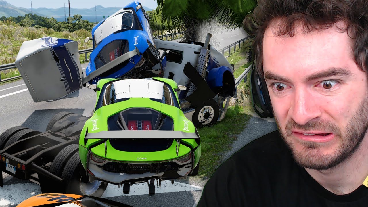 Delivering Supercars In BeamNG Drive - YouTube