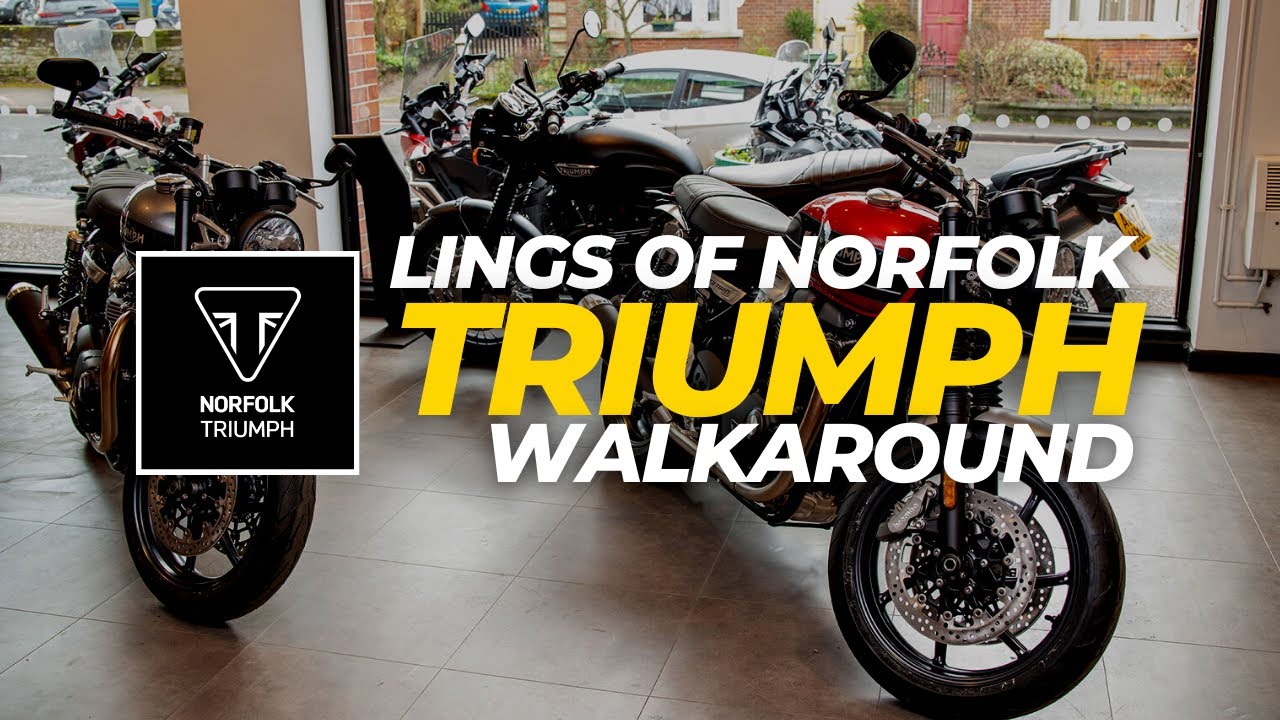 NORFOLK TRIUMPH STORE WALKAROUND - YouTube