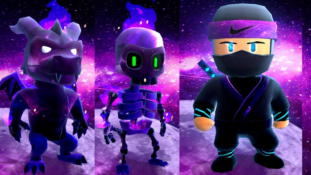 come avere la texture pack galaxy su pc steam stumble guys - YouTube