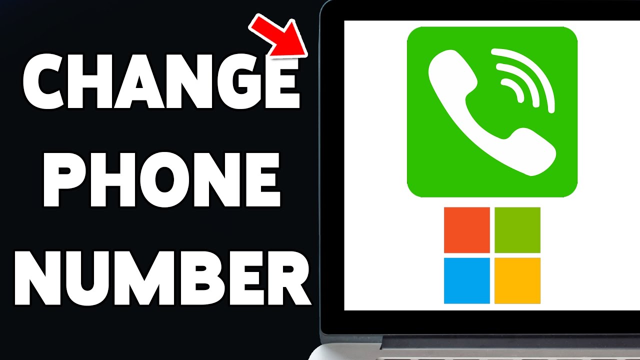 How To Change Phone Number In Microsoft Account 2025 | Update Security ...
