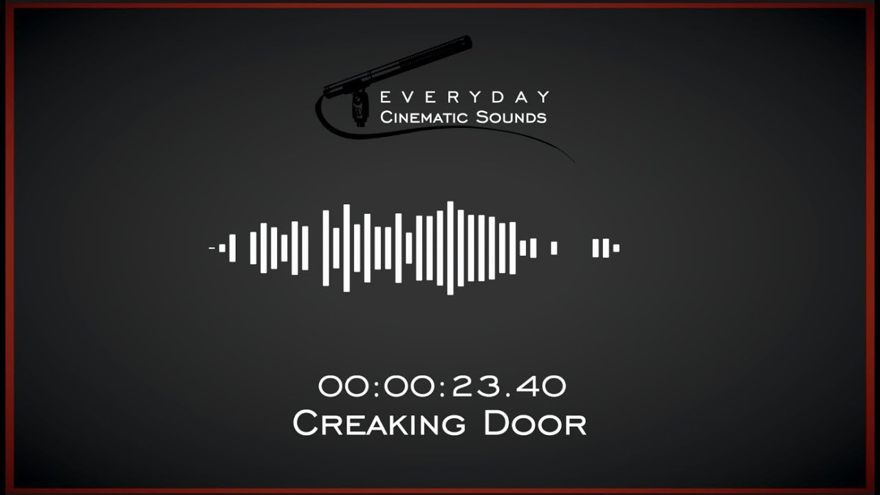 Creaking Door | HQ Sound Effects - YouTube