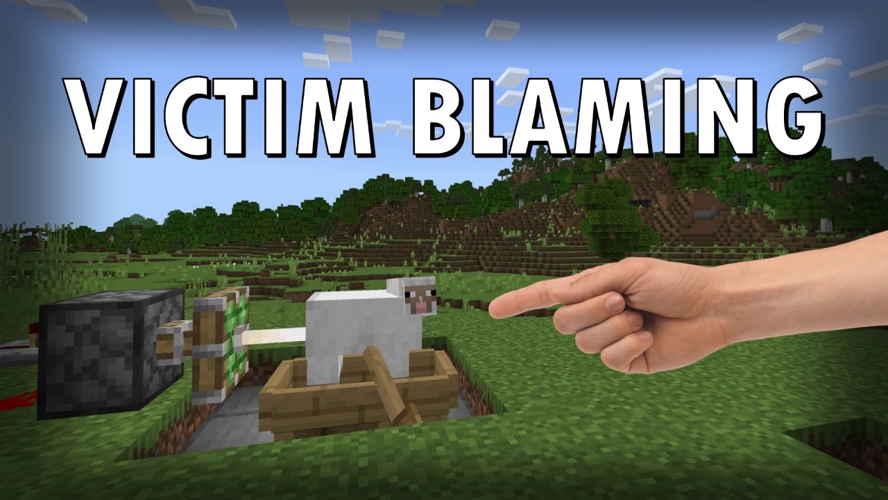 El VICTIM BLAMING explicado con MINECRAFT - YouTube