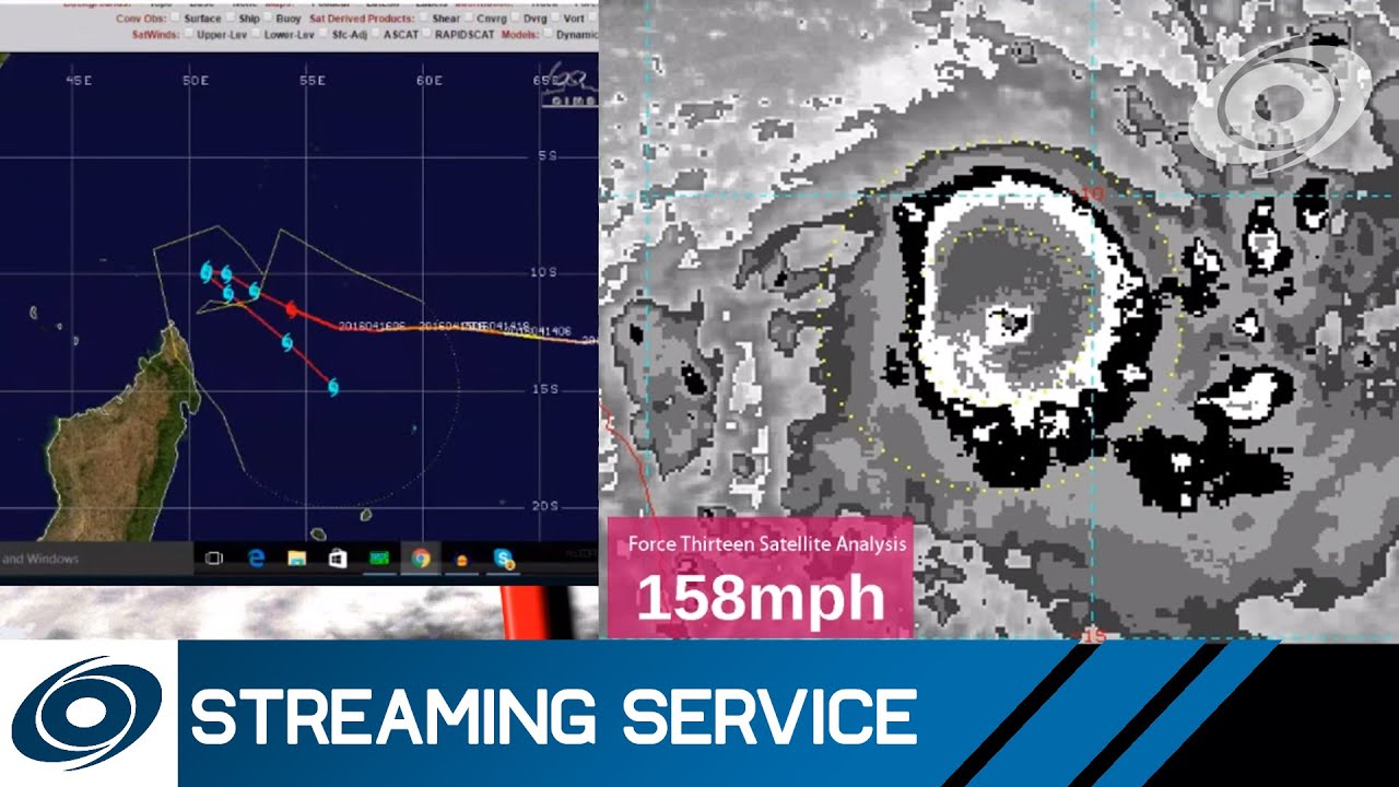 Force Thirteen Live Streaming Service - Cyclone Fantala - YouTube