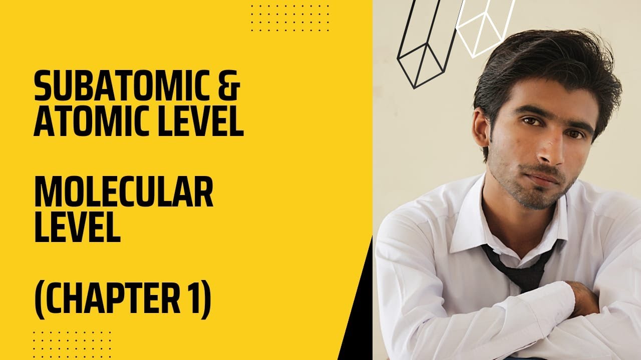 The level of organization|Subatomic and atomic level|Molecular level ...