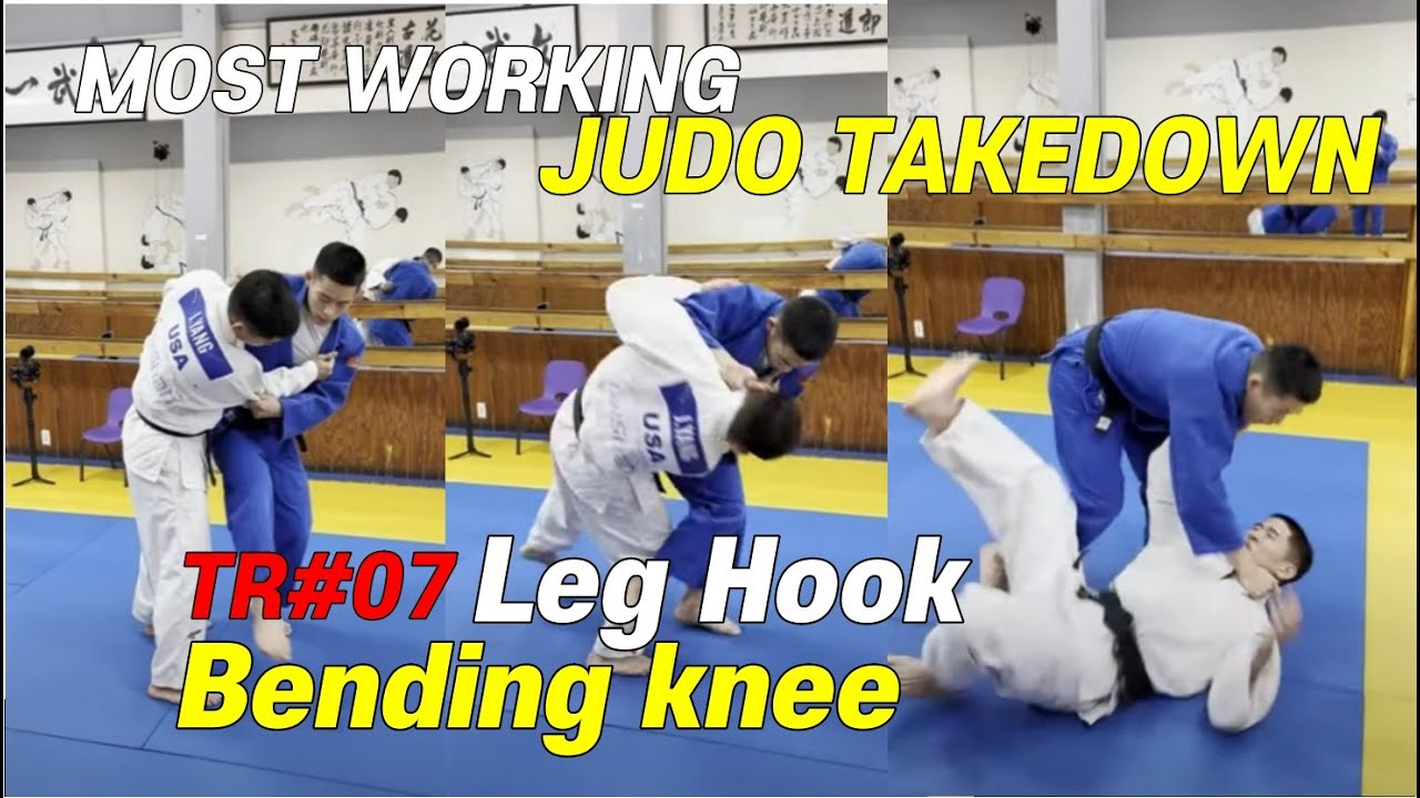 #07 Leg hook while bending knee Judo #judo #jiujitsu #유도 - YouTube