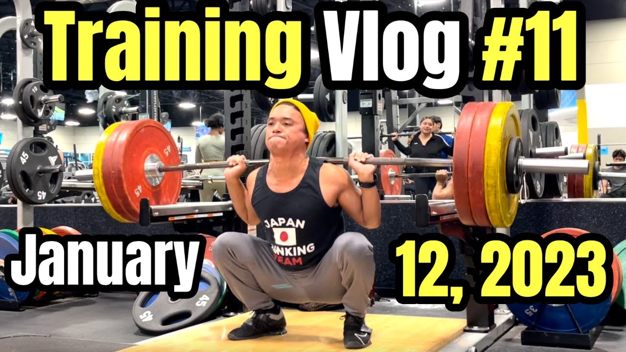 285 LBS Back Squats & First GARAGE session of the year # ...