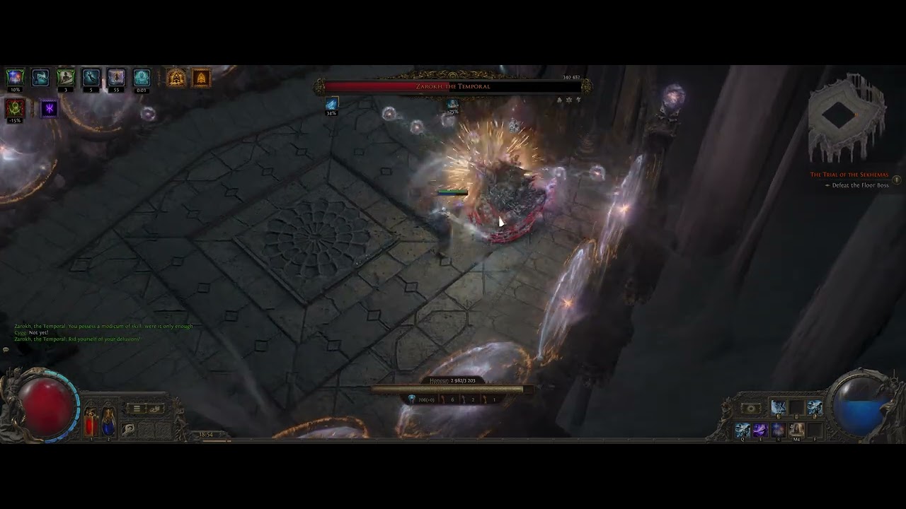 Cold Monk Last Ascension (Trial of the Sekhemas) Path of Exile 2 - YouTube