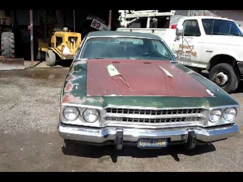 My 73 satellite with 440 - YouTube