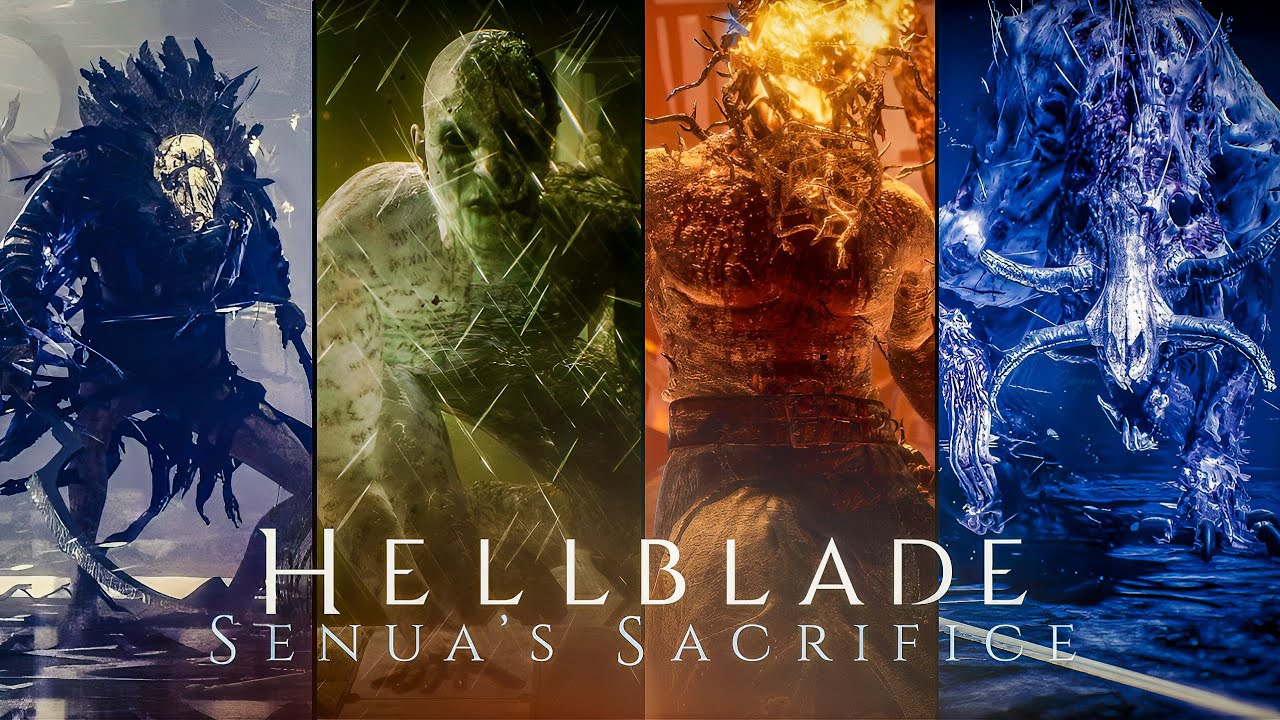 Hellblade Senua's Sacrifice | All Bosses With Cutscenes & Ending - YouTube