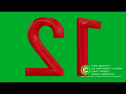 Figure 12 - Number Twelve [Green Screen Video - Background] - YouTube