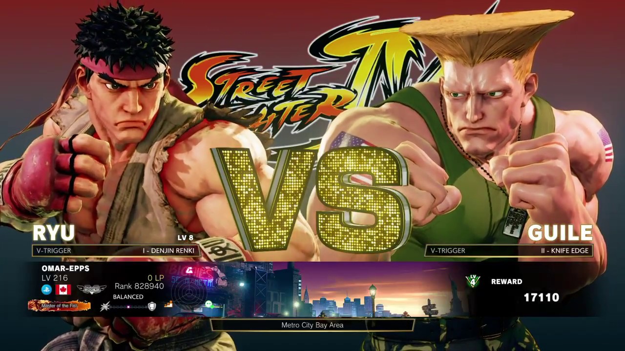 STREET FIGHTER V - Ryu Arcade Mode SF4 - YouTube