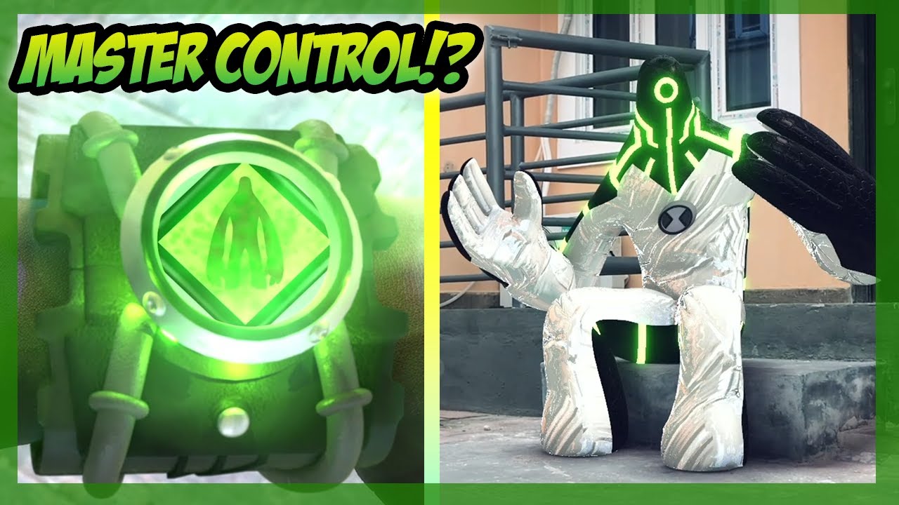 Ben 10 unlocks MASTER CONTROL! (REAL LIFE) - YouTube