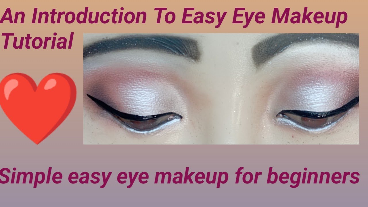Simple eid eye makeup tutorial easy for beginners step by step♥️1st Eid ...