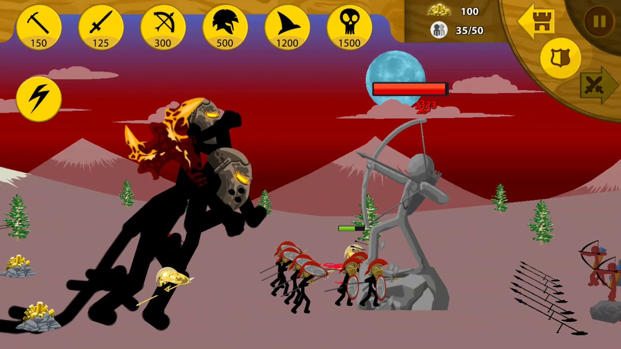 Stick War Legacy Final Boss,Conquer The Red Stick Empire,ios Android ...