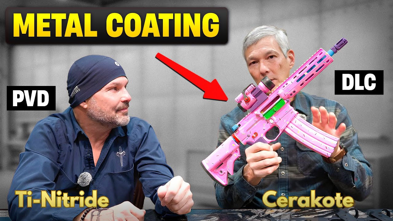 Firearms coatings and finishes. Does DLC underperform? - YouTube