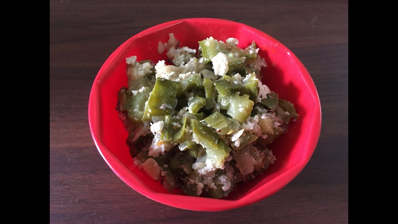 Heerekai Sukka | Ridge Gourd Sukka Recipe - YouTube