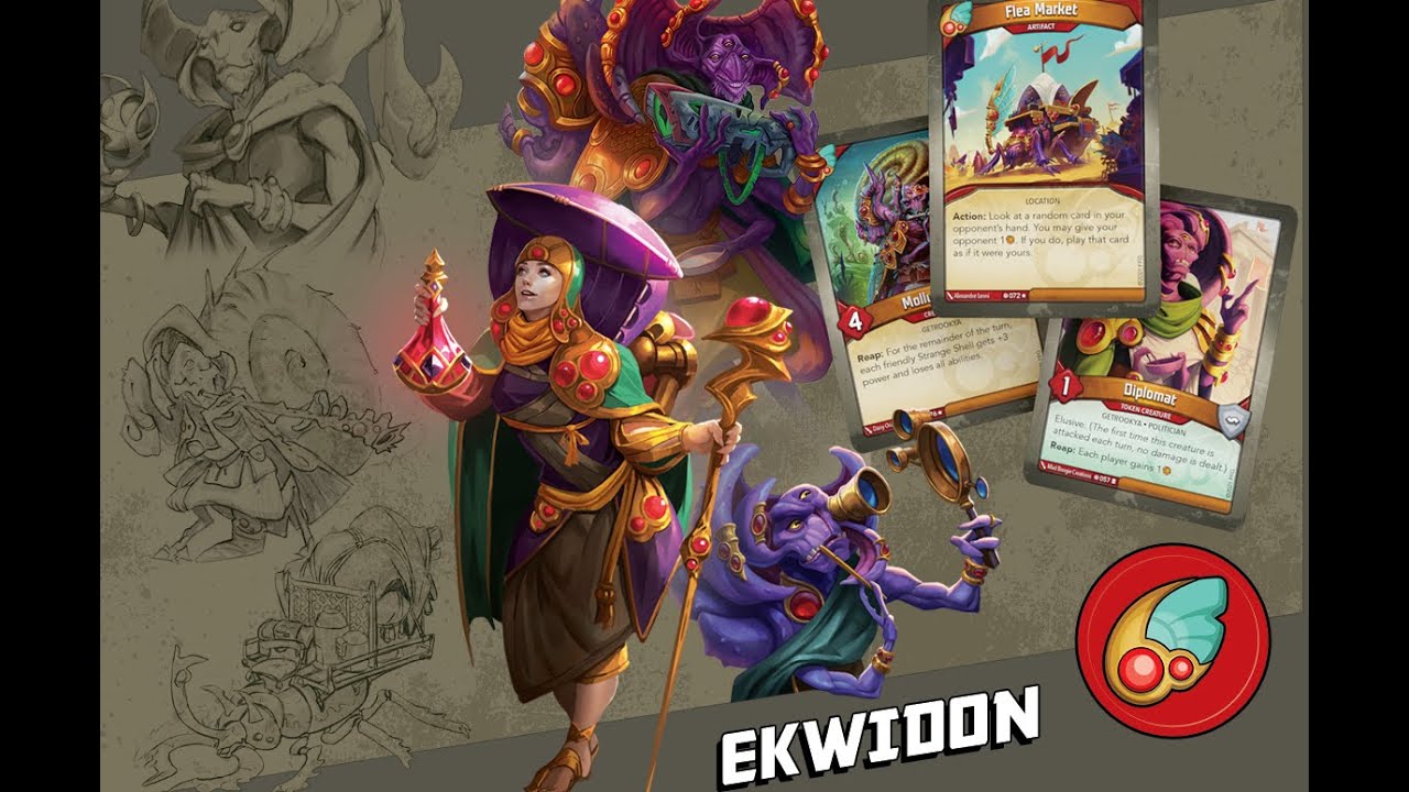 Keyforge: New Revealed Ekwidon Cards Discussion - YouTube