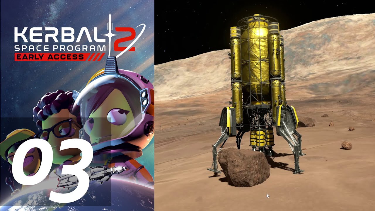 Kerbal Space Program 2 [03] Rover auf Eve versenken & landen auf Gilly ...