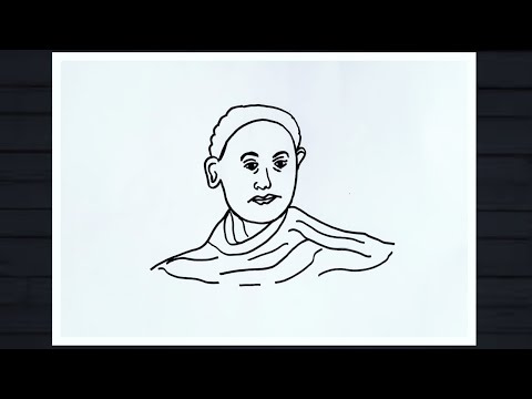 Vidyasagar drawing easy ||Ishwar Chandra Vidyasagar easy drawing - YouTube