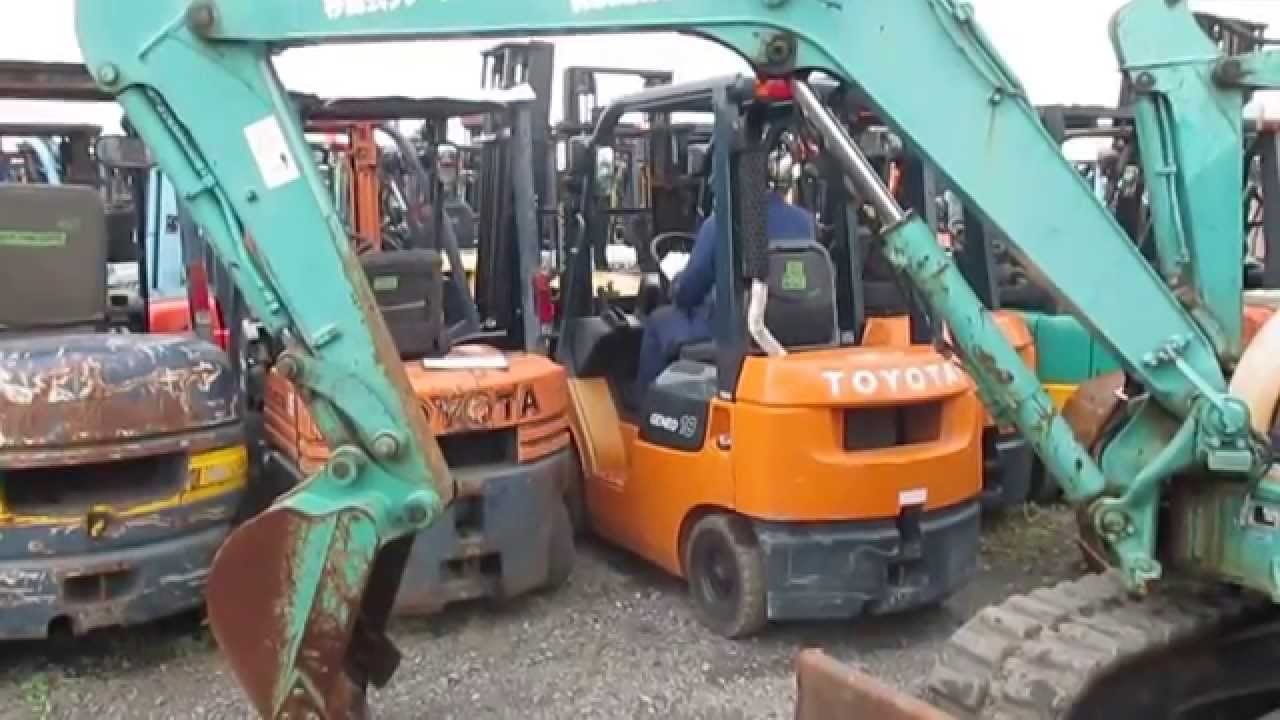 TOYOTA 7FD18 7FD18-12947 V3.0 SIDE SHIFT - YouTube