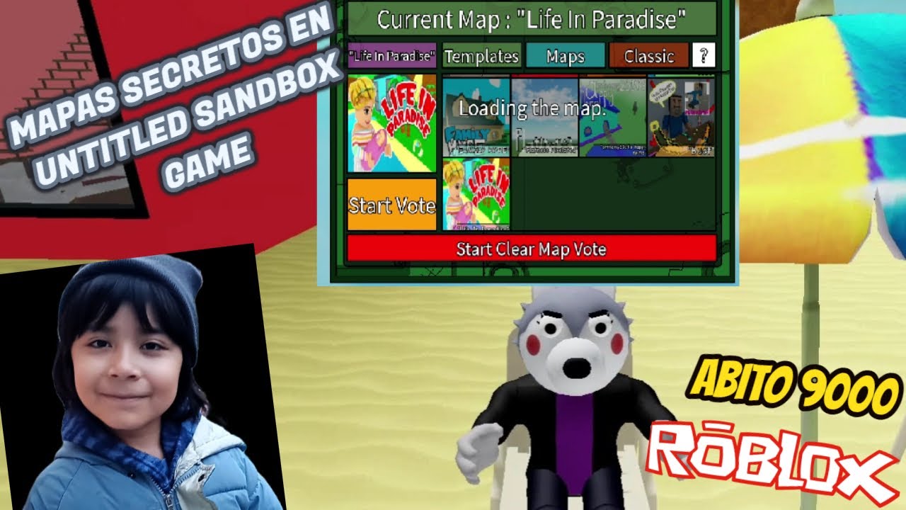 Te enseño a obtener los mapas secretos en Untitled Sandbox Game ...