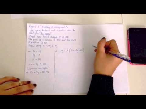 Tutorial: Marginal rate of substitution, optimal bundle and price ratio ...