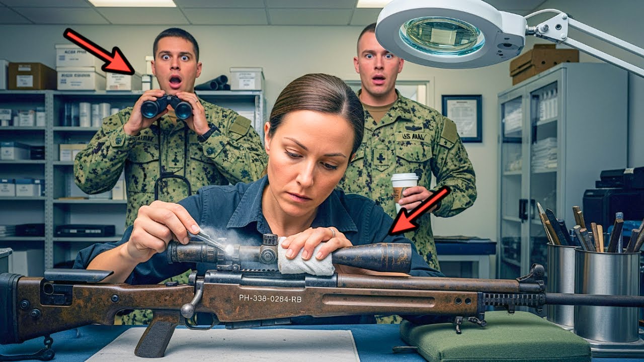 She Was Just Cleaning Rust Off the Old Rifle —Until the SEAL Snipers ...