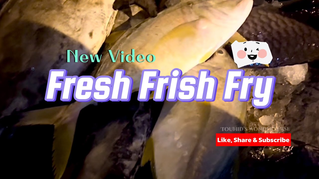 Fish fry party at midnight | Friends made | Sea fish fry - YouTube