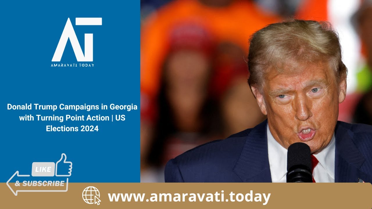 Donald Trump Campaigns in Georgia with Turning Point Action | US ...