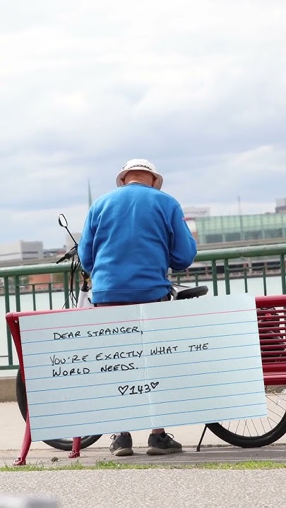 Random Act Of Kindness Note To Strangersđź’™ Shorts Youtube