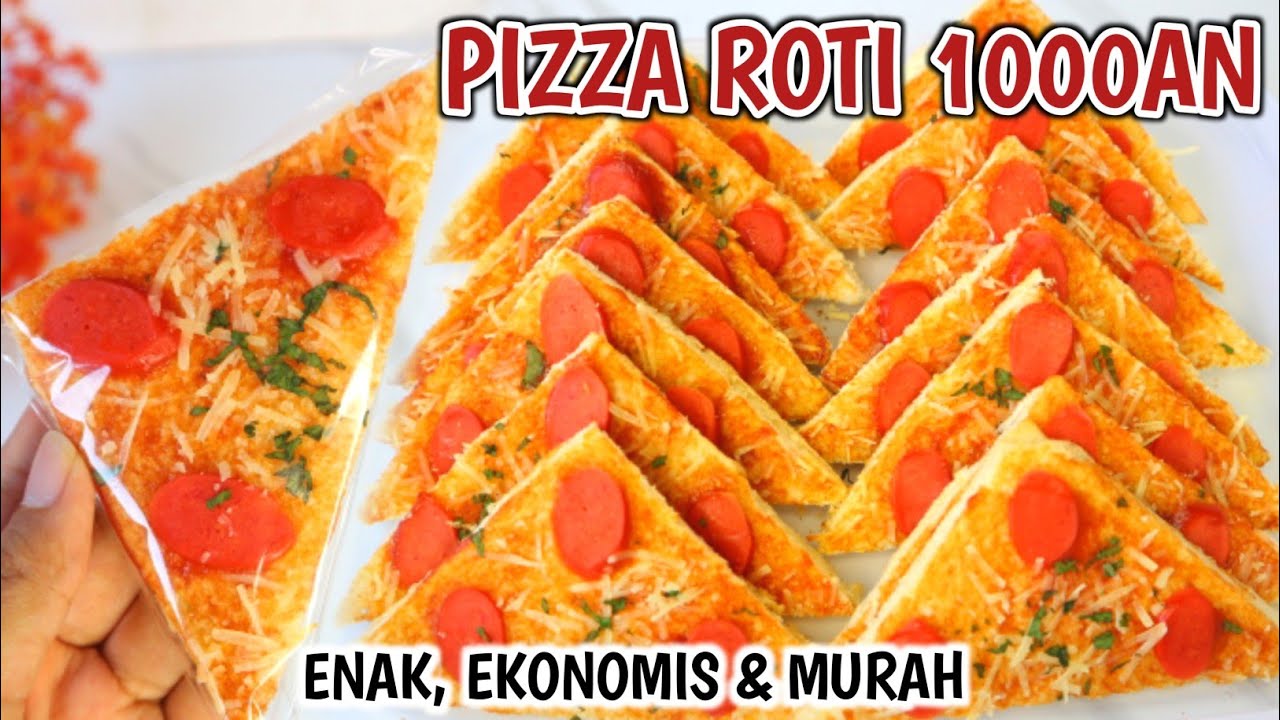 BERAWAL DARI BAHAN SEADANYA GAK NYANGKA LARIS MANIS!! PIZZA ROTI SUPER ...