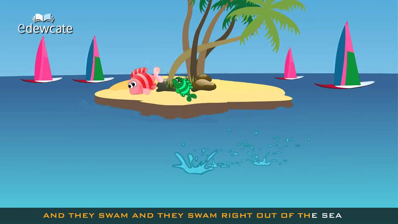 Edewcate english rhymes Three little fishies nursery rhyme - YouTube