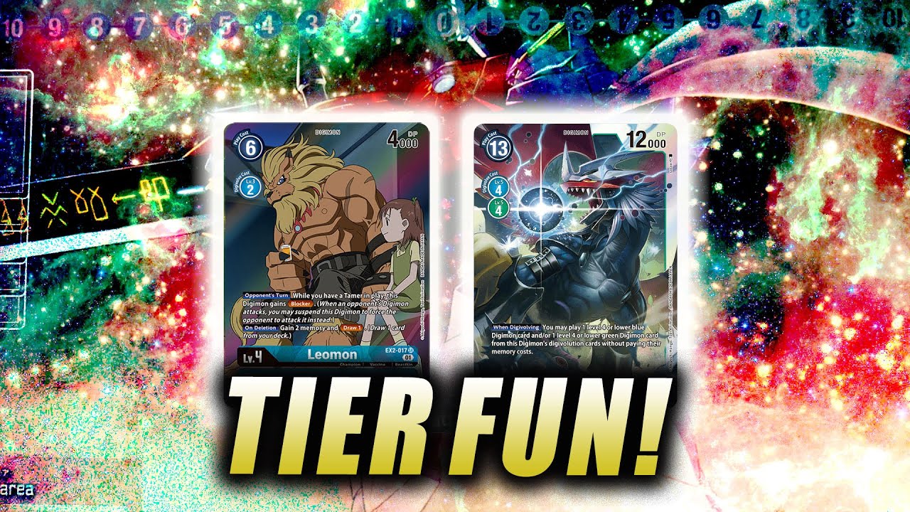 DIGIMON LEOMON IMPERIALDRAMON BT9 DECK PROFILE! (Digimon TCG 2022 BT9 ...